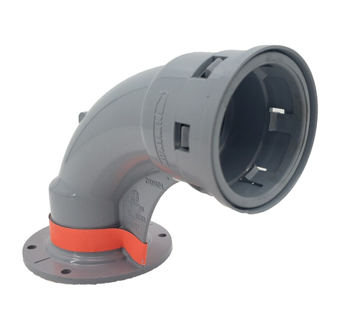 Ipex 089057 Kwikon KK90-20 1"x90D PVC Stub End Fitting 90 Degree Nema ...