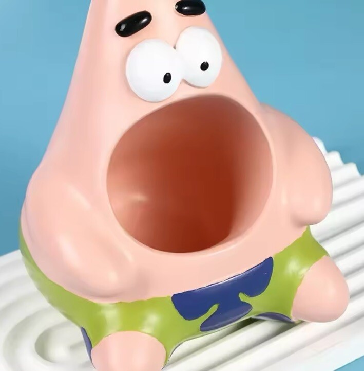Patrick Spongebob Squarepants Pen Holder Desk Accessory Desk Organiser ...