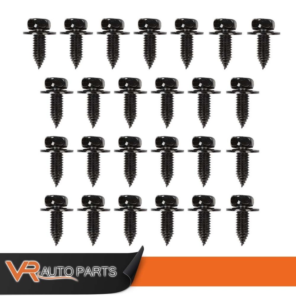 Fender Body Bolts & U Nuts 5/16-18 x 7/8" x 3/4" Washer 1/2" Hex Head ...