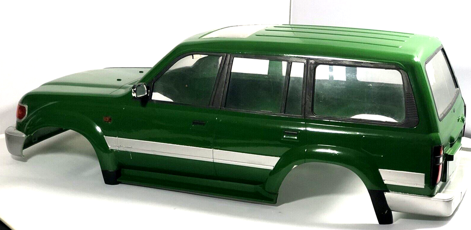 RC 1/10 Toyota LC80 Land Cruiser Hard Body 313mm - Racing Green for ...