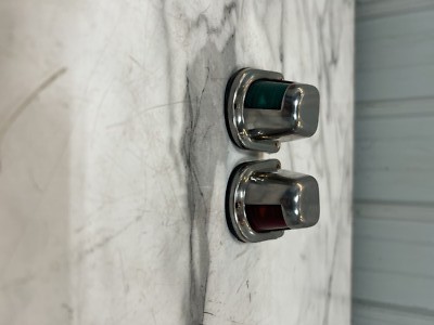 01 Four Winns 280 Horizon Boat Marine bow nav navigation lights covers ...
