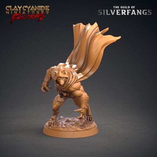 Wolfvolk Werewolf Rogue Miniature for RPG like DnD 5e Pathfinder | eBay