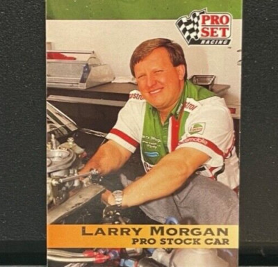 "VRHTF NHRA VINTAGE LARRY MORGAN PRO STOCK DRIVER PRO SET CARD" FREE ...