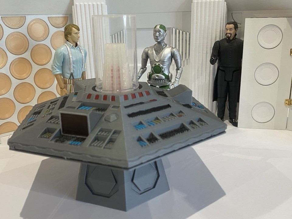 Doctor Who Custom Classic 80 Tardis Play Set Kit For 5.5 Inch Figures ...