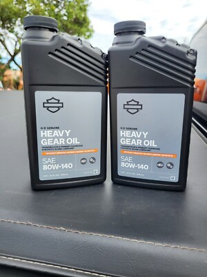 Harley-Davidson Synthetic Blend 80W-140 Gear & Transmission Oil 2 ...