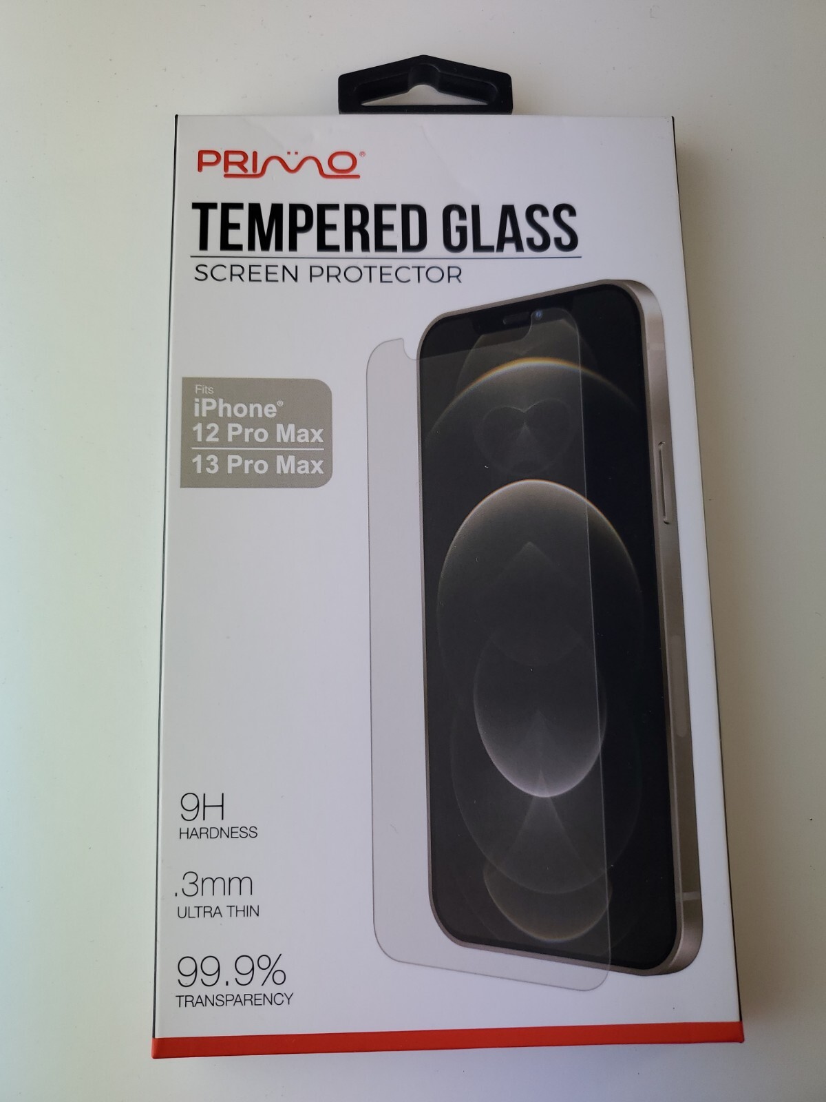 "New" Primo Tempered Glass Screen Protector iPhone 12 Pro or 13 Pro ...