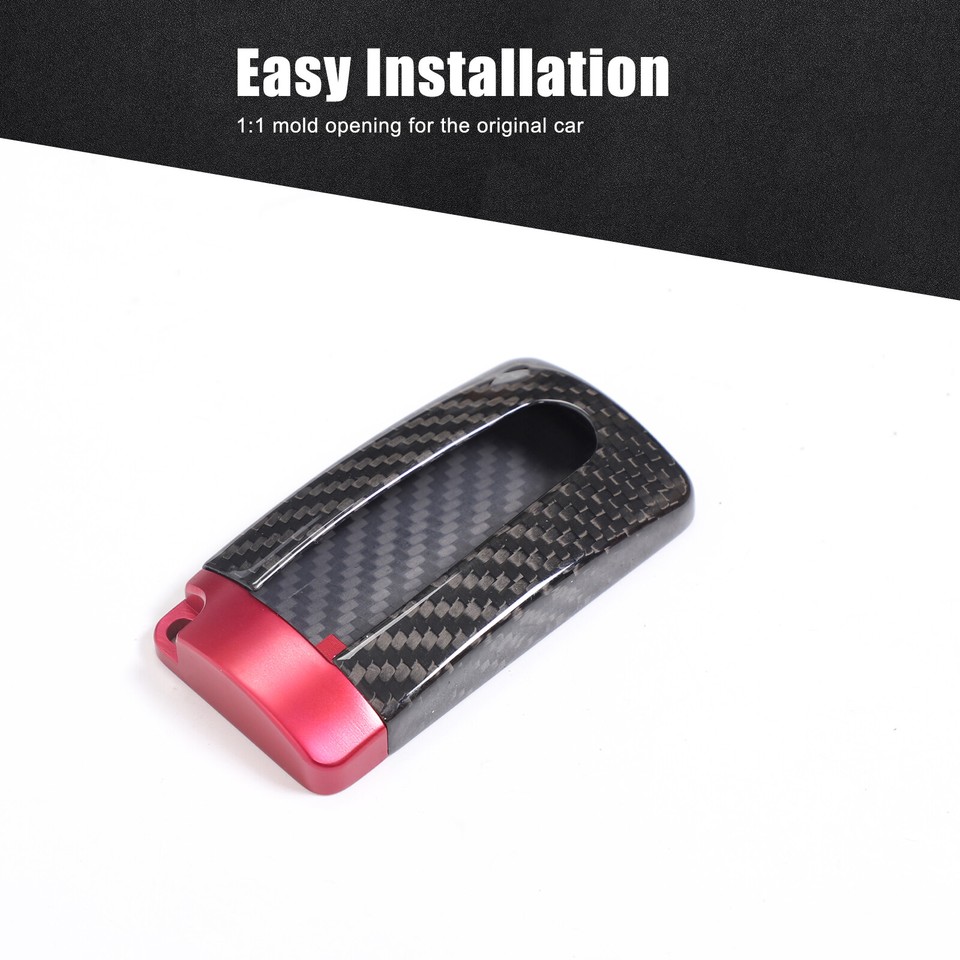 Real Carbon Fiber Smart Key Fob Case Shell Cover For Nissan GTR R35 ...