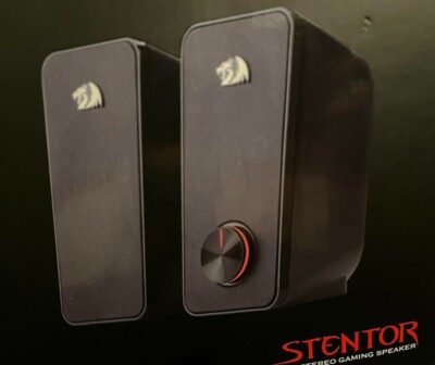 STENTOR GS500 Stereo Gaming Speaker, Full Range 2.0 Channel Stereo PC ...