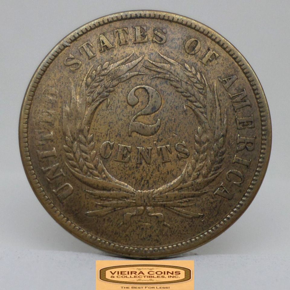 1868 Two-Cent Piece, 2 Cents Piece - #C43593NQ | eBay