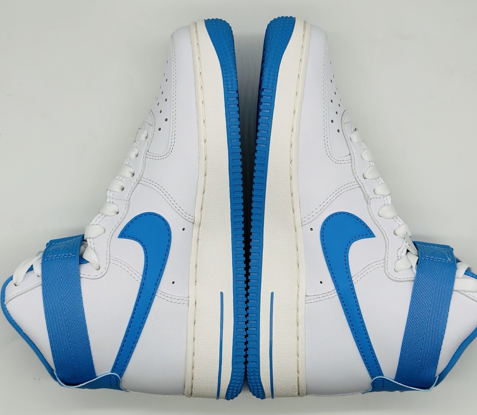 NEW Nike Air Force 1 High OG QS White University Blue DX3805-100 Women ...