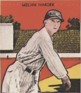 1977 Dover Classic Baseball Cards Reprints - Mel Harder Tattoo Orbit ...
