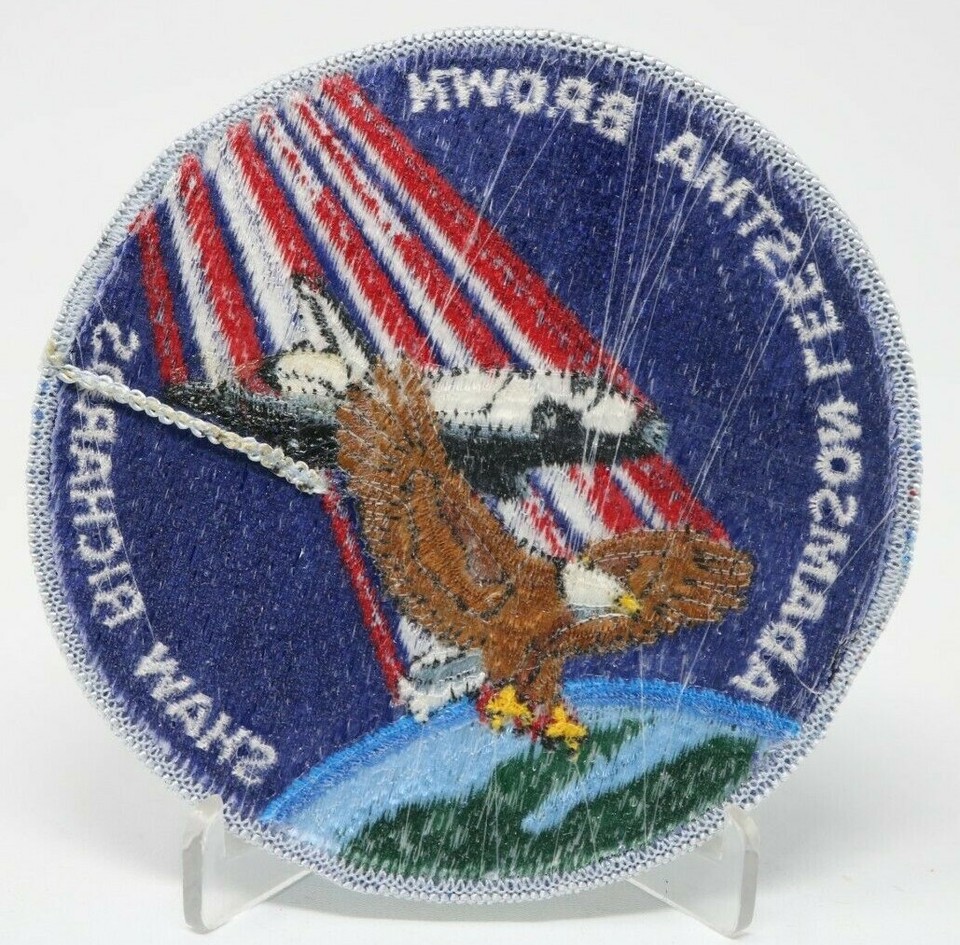 NASA SPACE SHUTTLE STS-28 PATCH COLUMBIA SHAW RICHARDS ADAMSON LEESTMA ...