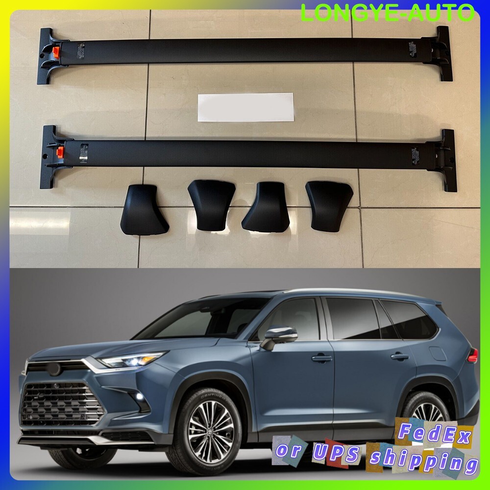 Crossbar Cross bars Fits for Grand Highlander 2024 2025 Roof Rack Rail ...