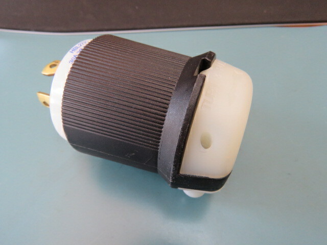 HUBBELL HBL2721 Qty of 1 per Lot Power Entry Connector, Power Entry, 30 ...