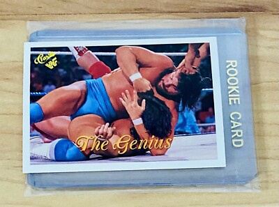 The Genius Rookie 1990 Classic WWF Wrestling Card #85 WWE NEW Mint | eBay