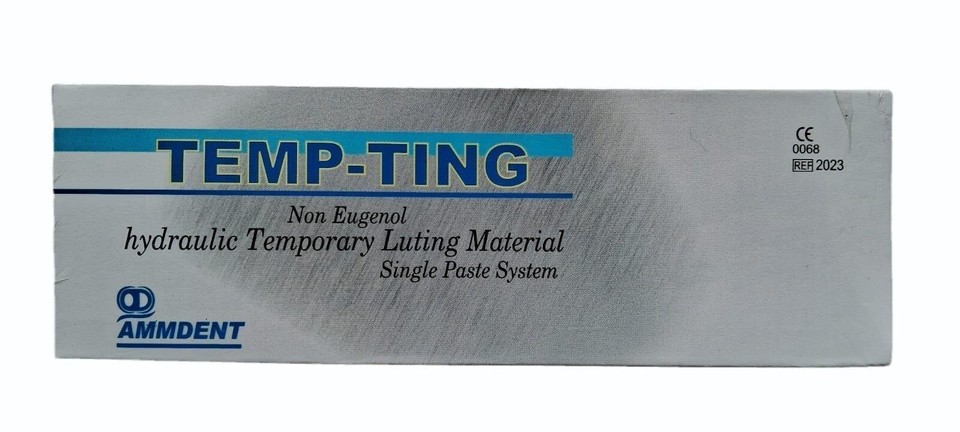 Ammdent Dental Temp-Ting NonEugenol Temporary Luting Cement Single ...