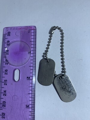 GI JOE Dog Tags FOR 12" ACTION FIGURE 1/6 SCALE 1:6 21st Century LT | eBay
