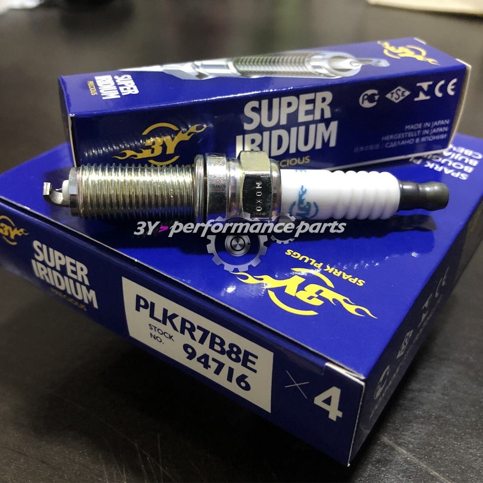 4PC Genuine Super Iridium Spark Plugs PLKR7B8E 94716 For Mercedes Benz ...