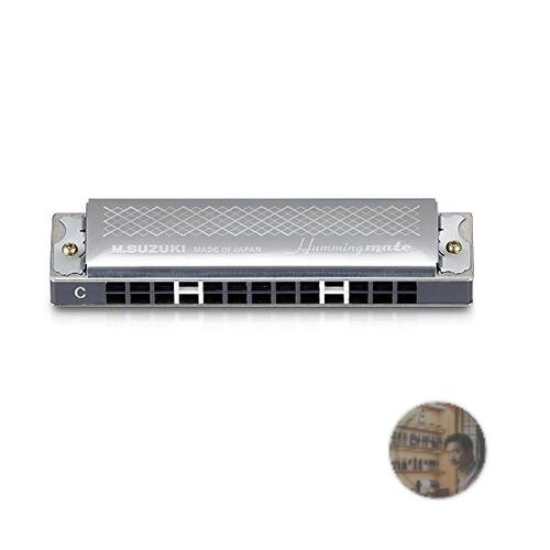 Suzuki SU-13M Am Key 13-Hole Tremolo Harmonica Stainless Steel ABS Body ...