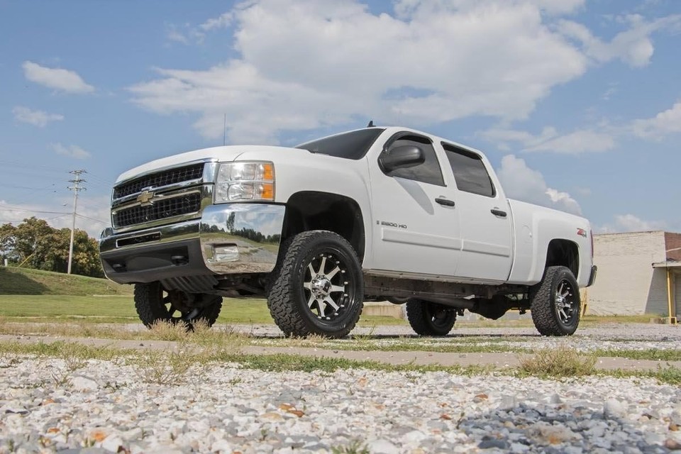 Rough Country 3" Lift Kit for 2001-2010 Chevy GMC 2500HD | FK/FF Codes ...