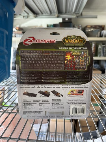 WORLD of WARCRAFT BURNING CRUSADE Limited Edition ZBoard Gaming ...