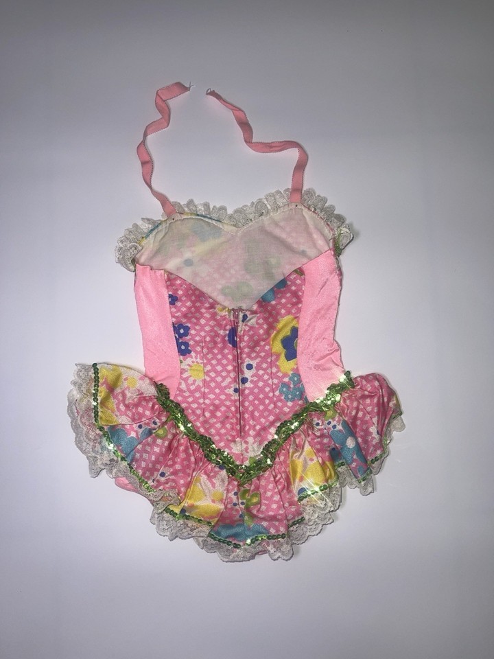 Vintage Floral MCM Showgirls Dancer Costume by Curtain Call Costumes ...