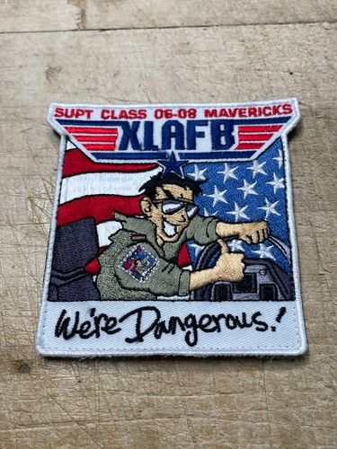 2000s? US AIR FORCE PATCH-SUPT CLASS 06-08 MAVERICKS XLAFB-ORIGINAL ...