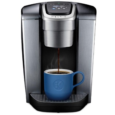 Keurig K-Elite Brushed Silver Programmable Single-Serve K-Cup Pod ...