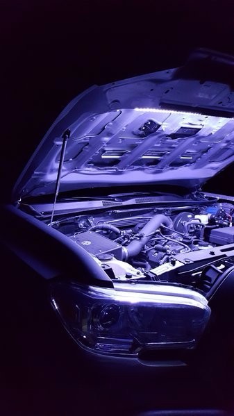 Toyota Tacoma / 4-Runner ......... LED hood light kit .. FITS ALL YEARS ...