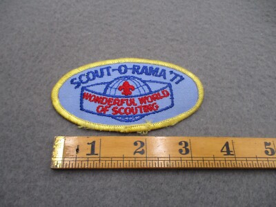 Scout O Rama 77 Patch BSA Boy Scouts Wonderful World Of Scouting | eBay