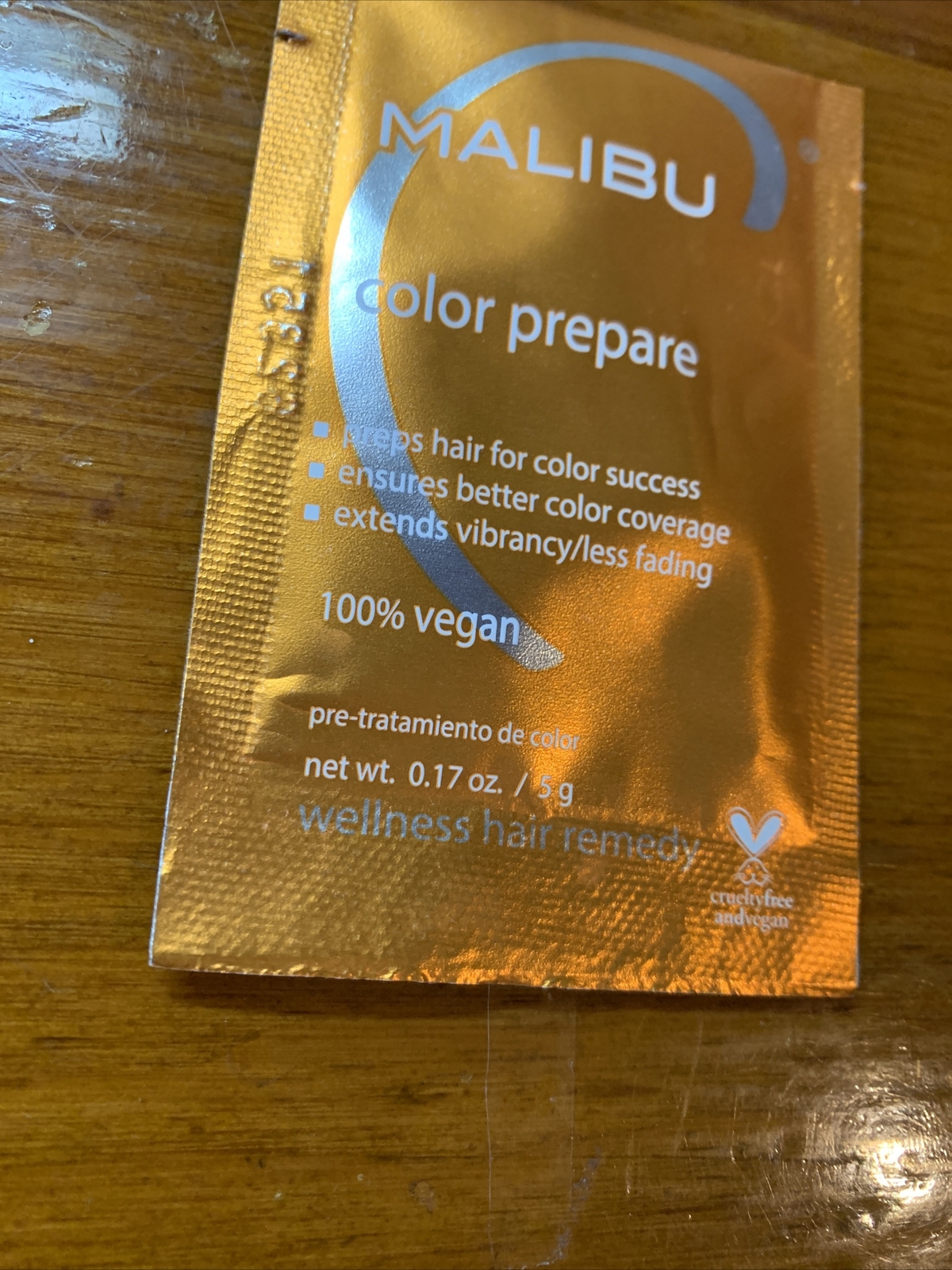 Malibu Color Prepare .17 oz Vegan Preps Hair for Color Success | eBay