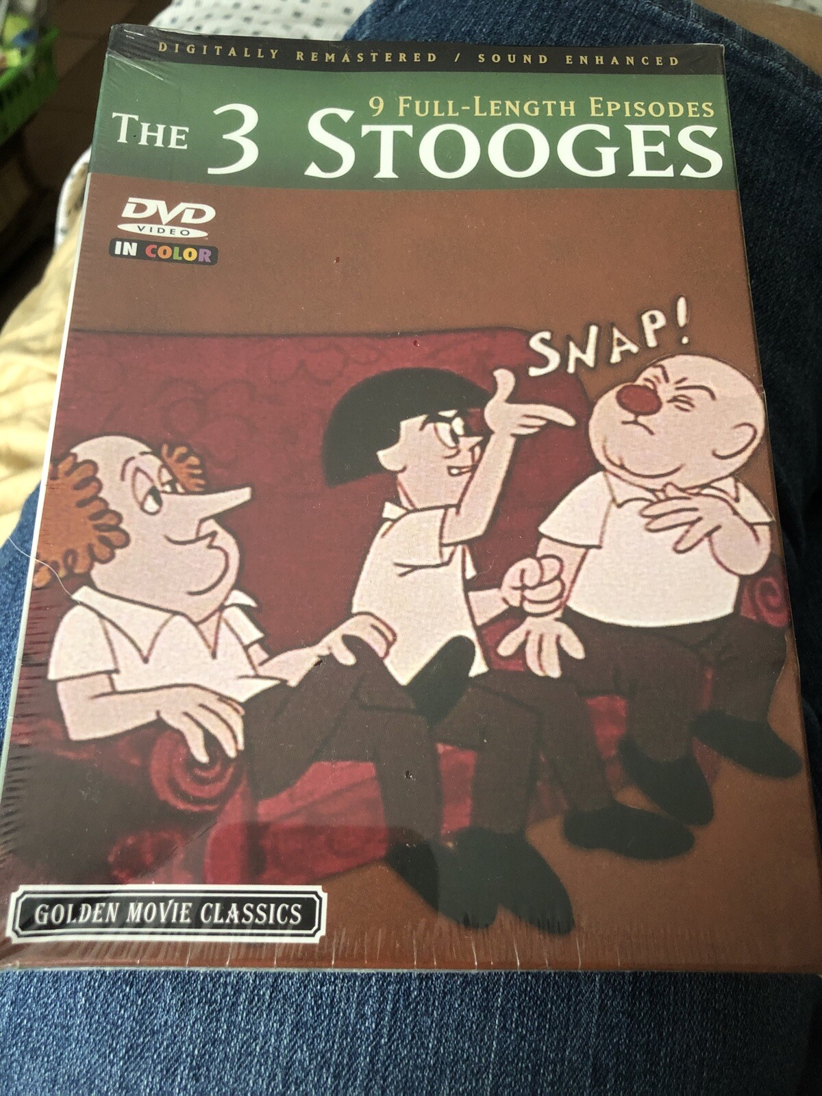 NEW The 3 (Three) Stooges - 2004 DVD - 9 Full Length Episodes | eBay