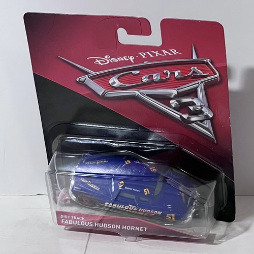 Disney Pixar Cars Dirt Track Fabulous Hudson Hornet Doc’s Racing Days ...