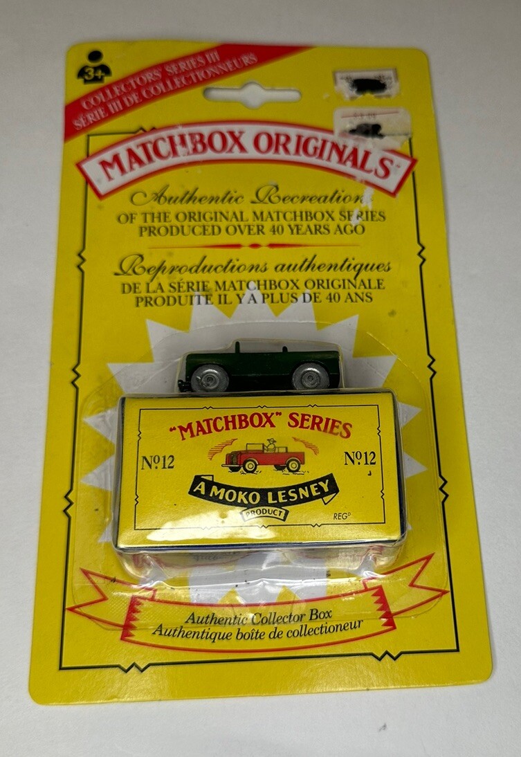 Matchbox Originals Authentic Recreations Collectors Series III No. 12 ...