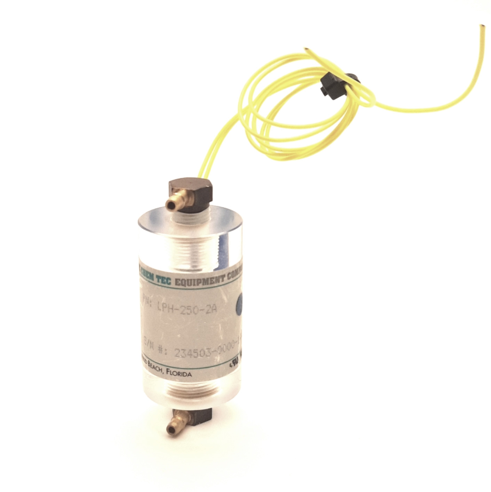 ChemTec LPH-250-2A Flow Monitor 12.7 SCFH 1/8" NPT, 100 Psig Max, N.O ...