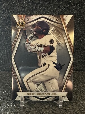 Eric Brown Jr 2022 Bowman Draft Baseball Invicta RC #BI-6 Brewers | eBay