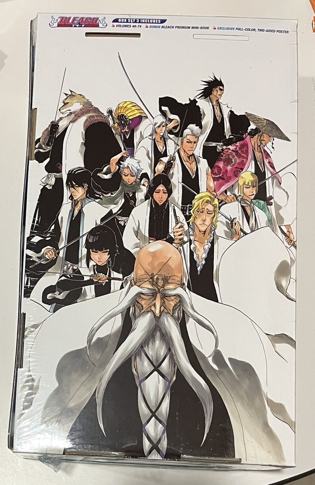 Bleach manga box set 3: Volumes 49-74 by Tite Kubo sealed English | eBay