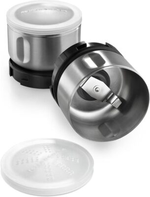 New KitchenAid BCGSGA Spice Grinder Accessory Kit, Stainless Steel 2 oz ...