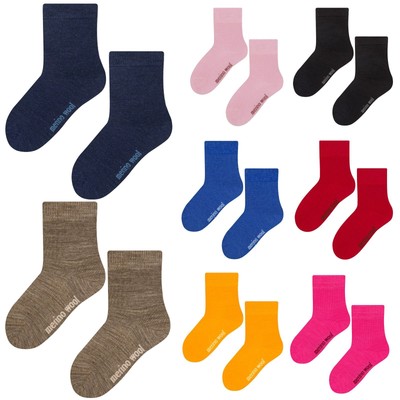 Steven - Warm Kids Merino Wool Socks | Breathable Thermal Knitted Wool ...