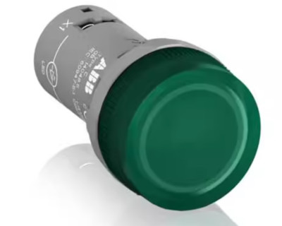 5PC New ABB Green button indicator light CL2-515G 110-130VDC #LL | eBay