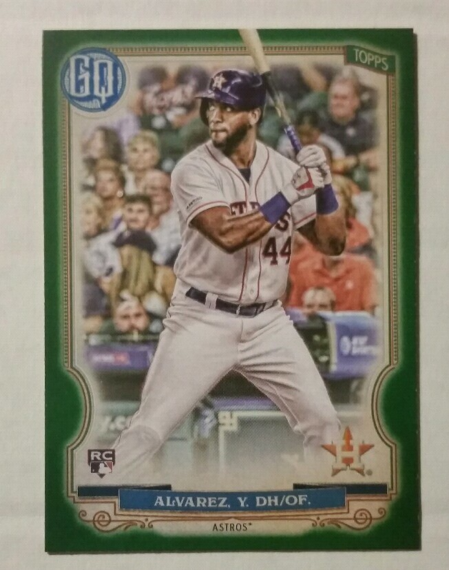 2020 Topps Gypsy Queen - Yordan Alvarez #137 Green (RC) for sale online ...