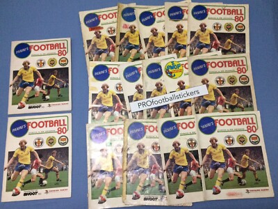 Panini Football 80 recovered album Stickers - Pick or choose your ...