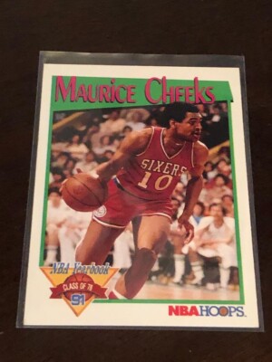 1223-3 1991 NBA Hoops Maurice Cheeks Class of 78 #320 Philadelphia ...