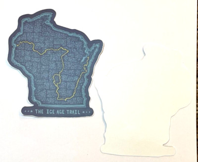WISCONSIN State Park, ICE AGE TRAIL, NATIONAL SCENIC TRAIL Sticker | eBay