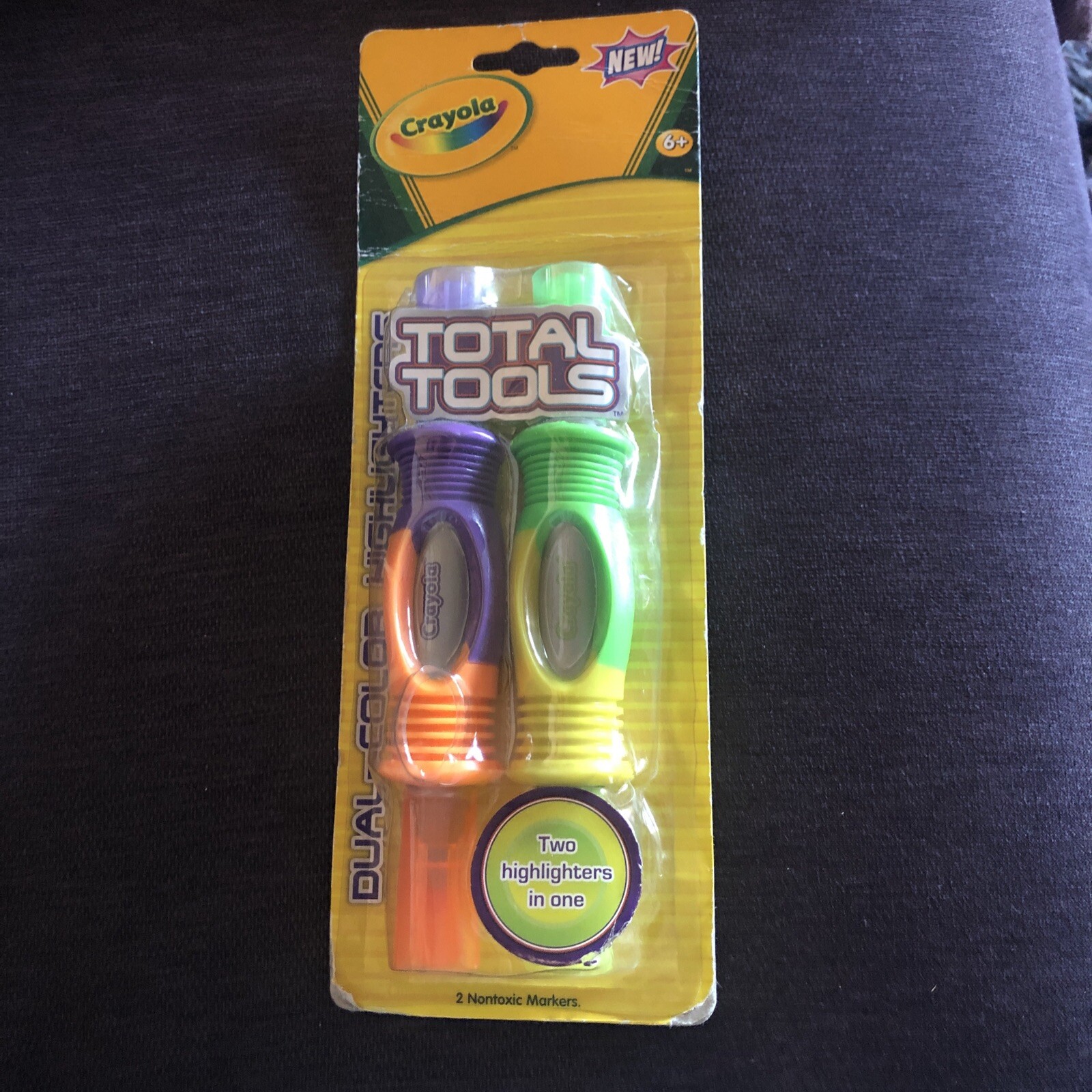 Crayola Total Tools Dual 4 Color Highlighters 2 Pack NEW Free Shipping ...
