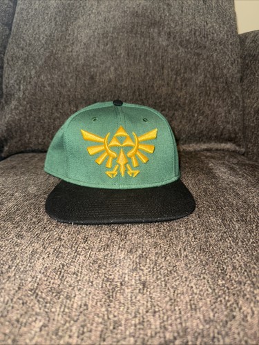 Legend Of Zelda Link Nintendo 2019 Retro Cap SnapBack Hat Hyrue Quest ...