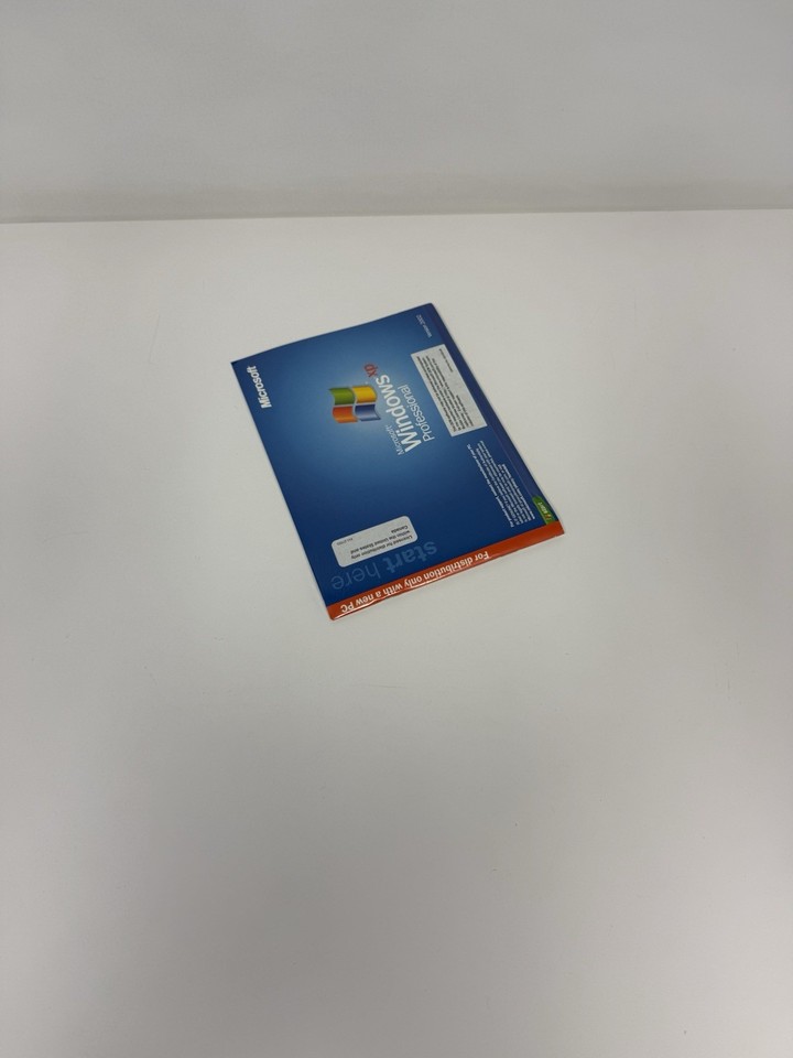 Microsoft Windows XP Professional Full Version - Sealed New 2002 ...