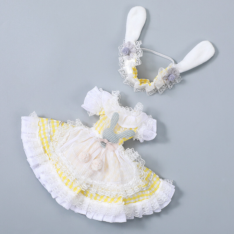 Doll Outfits labu Clothes Set Dress Suit for 1/6BJD Dolls 30cm Girl DIY ...
