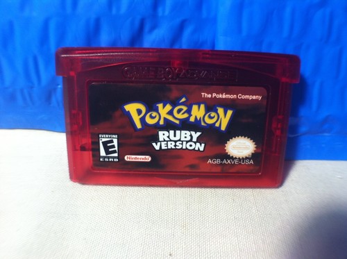 Gameboy Advance Pokemon Ruby Shell | eBay