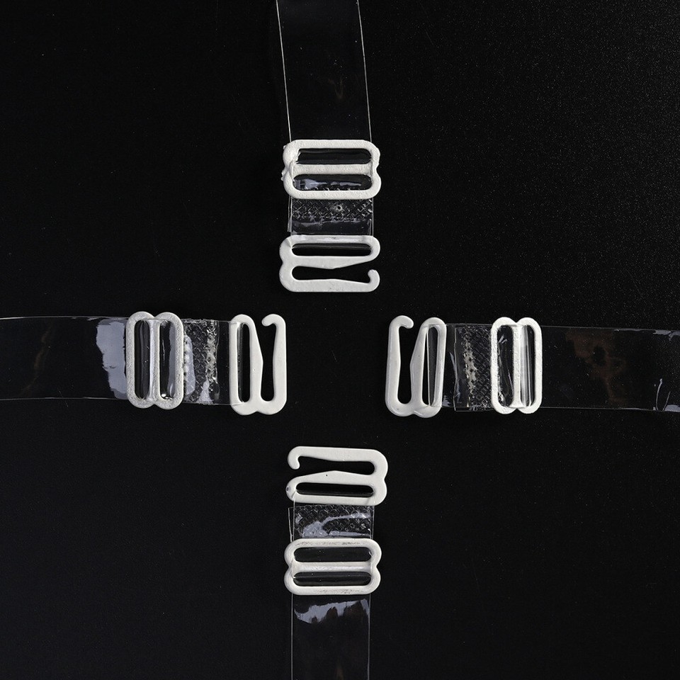 6 Pairs Transparent Clear Bra Tranparent Invisible Straps for | eBay